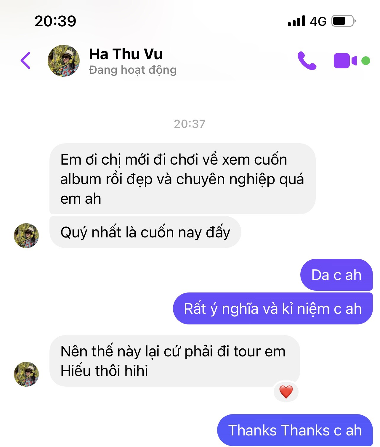 Chị Ha Thu Vu